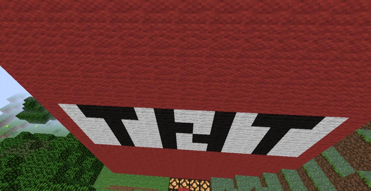 Giant TNT & Redstone Minecraft Map