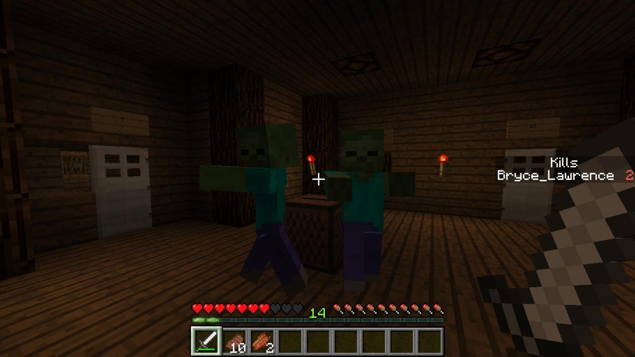 Call of Duty Zombie Survival Map Minecraft Map