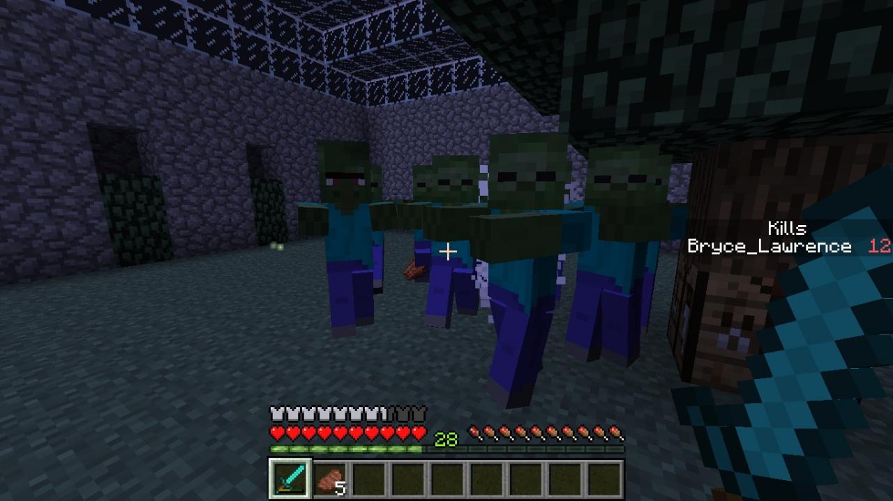 Call of Duty Zombie Survival Map Minecraft Map