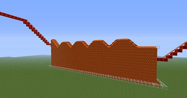 Extreme Roller Coaster Minecraft Map