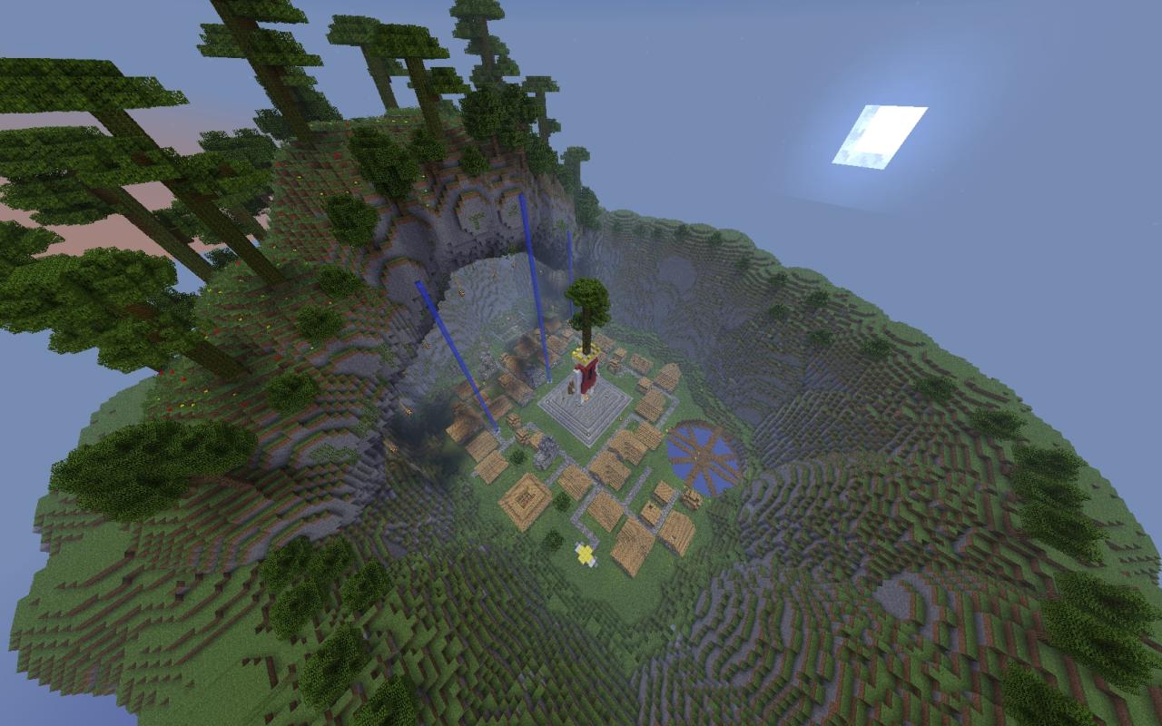 McInfected map: Villagers Holiday Minecraft Map