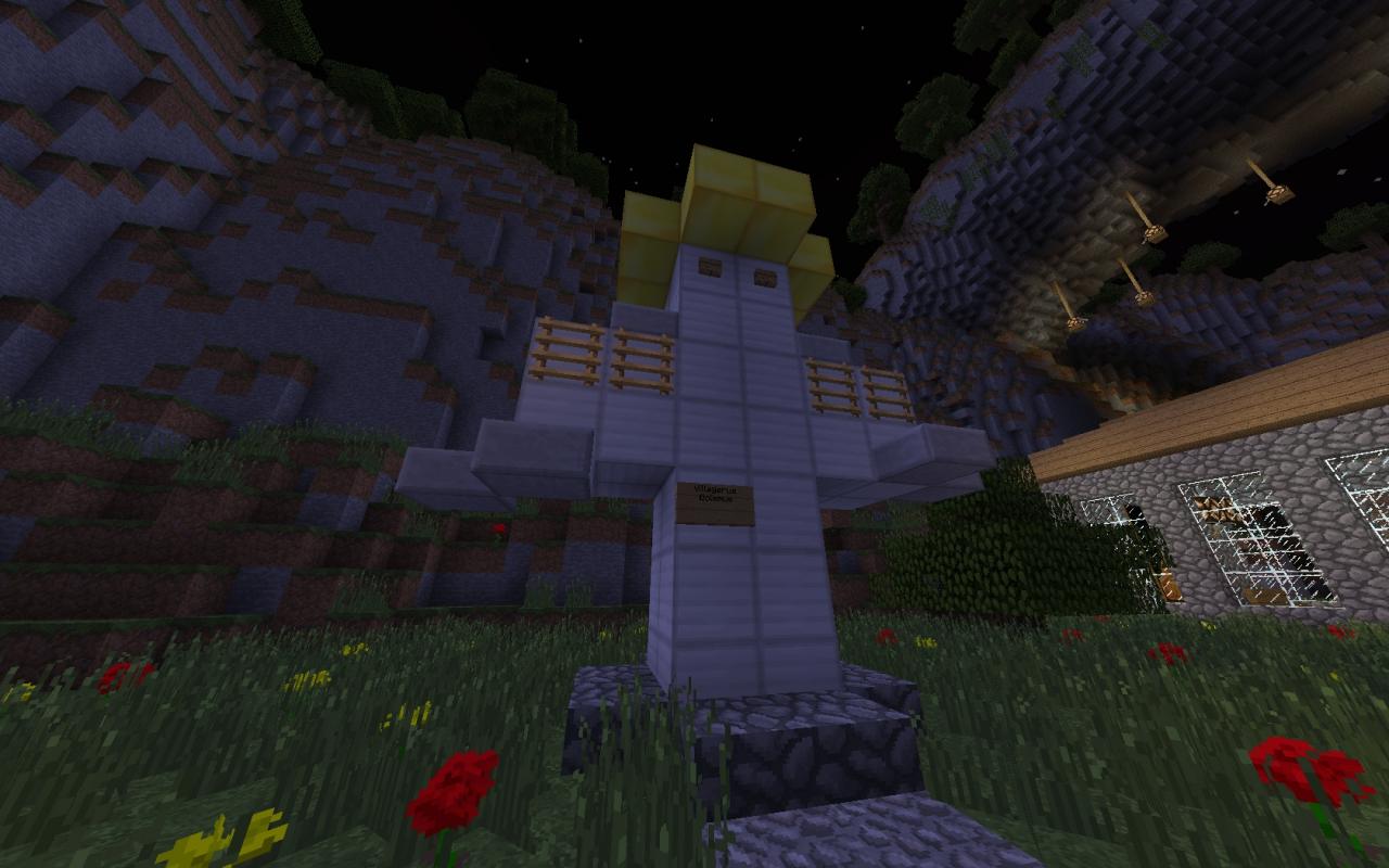 McInfected map: Villagers Holiday Minecraft Map