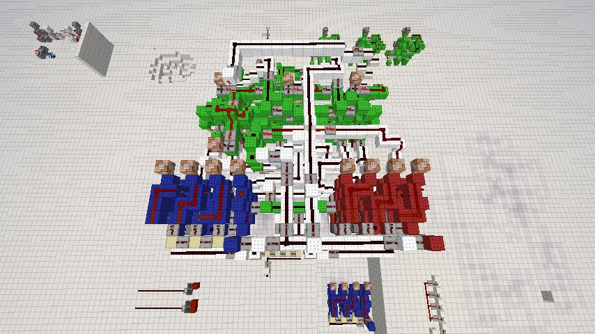 TF2 TwoFort Map Redone Minecraft Map