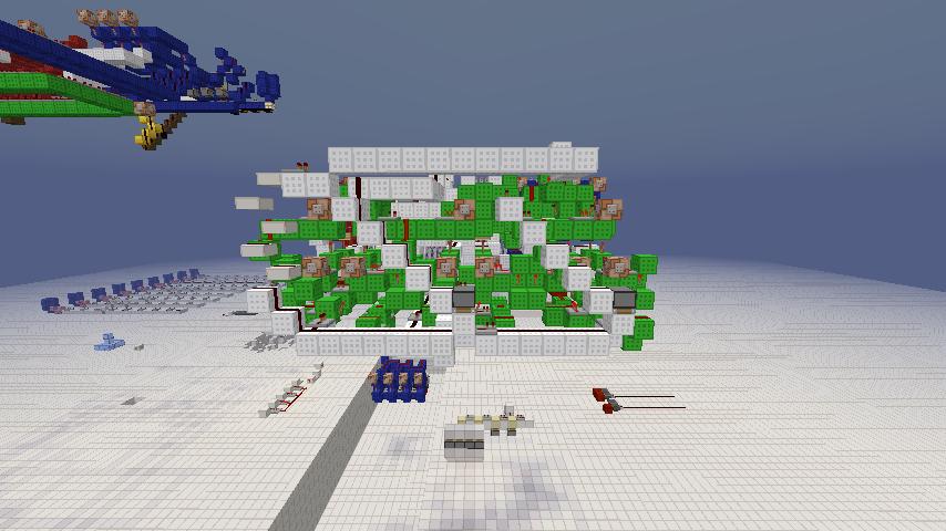 TF2 TwoFort Map Redone Minecraft Map