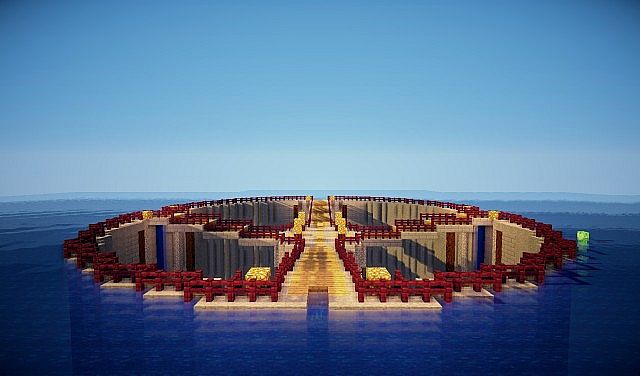 Water spawn for a public server Minecraft Map