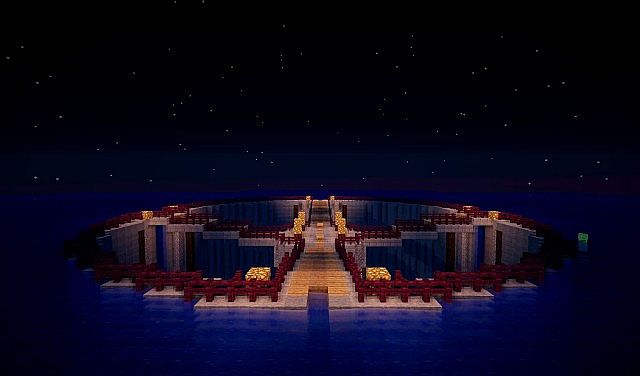 Water spawn for a public server Minecraft Map