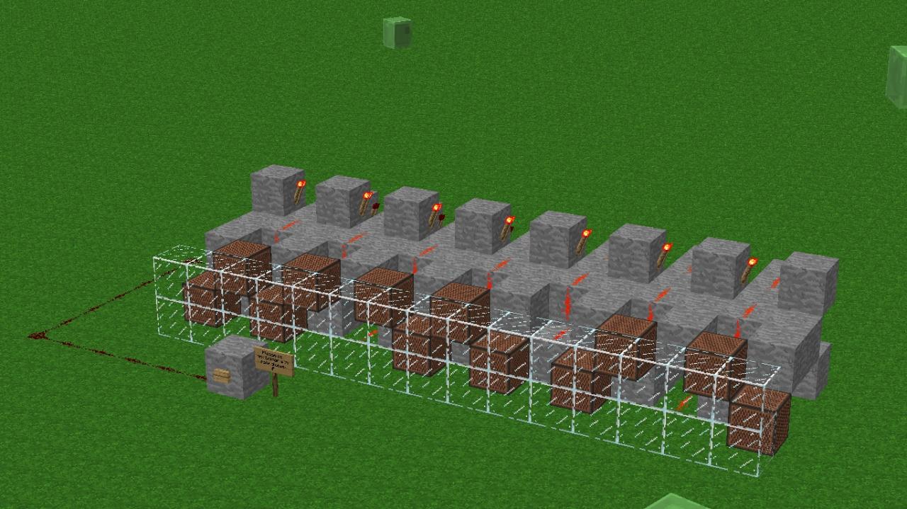 Note Block SONGS Minecraft Map