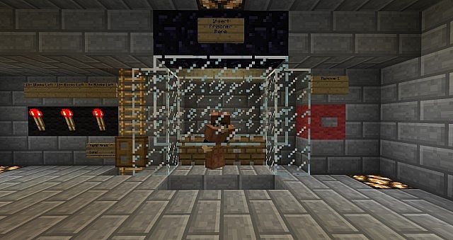 Sandwhich Interrogation Device Minecraft Map