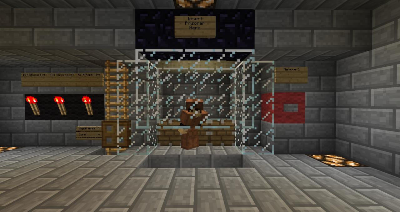 Sandwhich Interrogation Device Minecraft Map