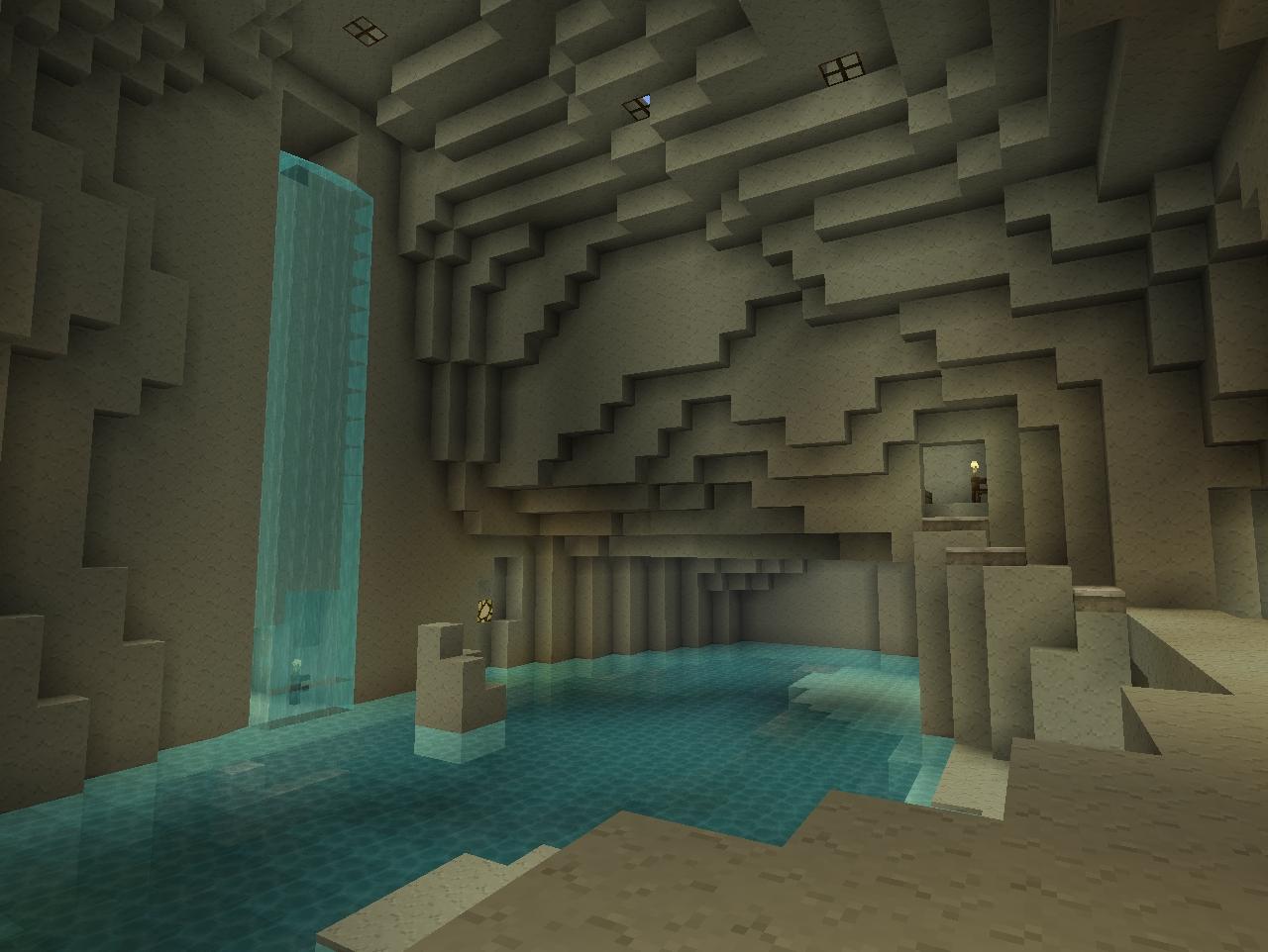 Zelda OoT: Zora's Domain Minecraft Map