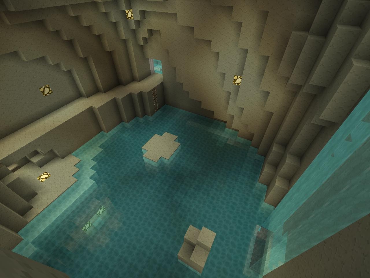 Zelda OoT: Zora's Domain Minecraft Map