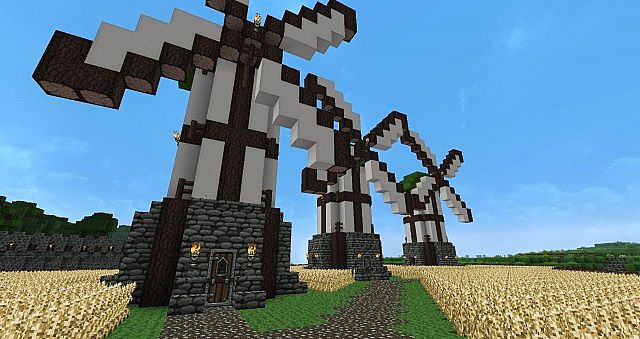 Cool Windmills ! Minecraft Map