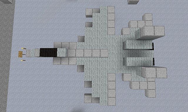 F/A-18E/F Super Hornet US Navy 1:1 Scale Minecraft Map