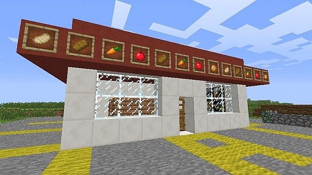 How To Build A General Store! Minecraft Project