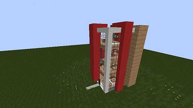 Stacked - a modern house Minecraft Map