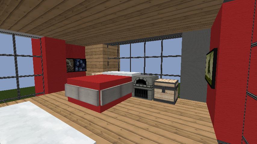 Stacked - a modern house Minecraft Map