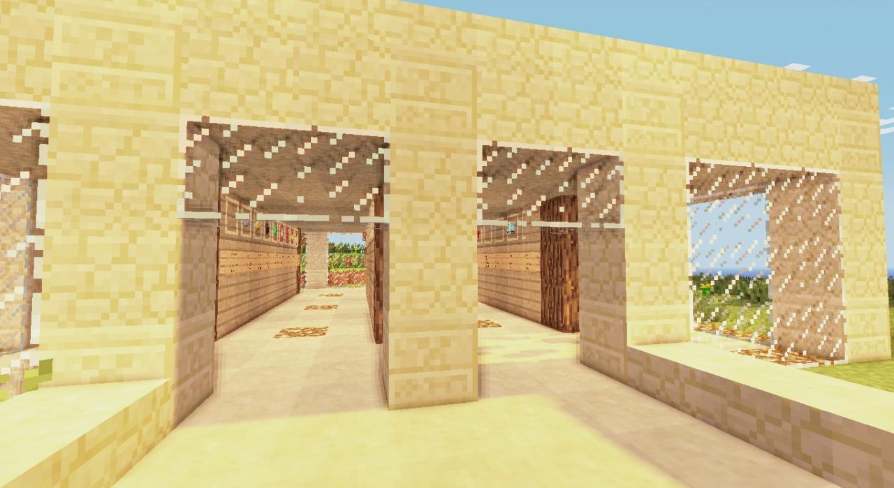Spawn project | Sandstone beauty Minecraft Map