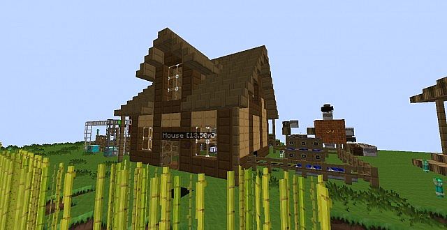 Yogscast Tekkit world - Duncan's Castle and Honeydew Inc Minecraft Map