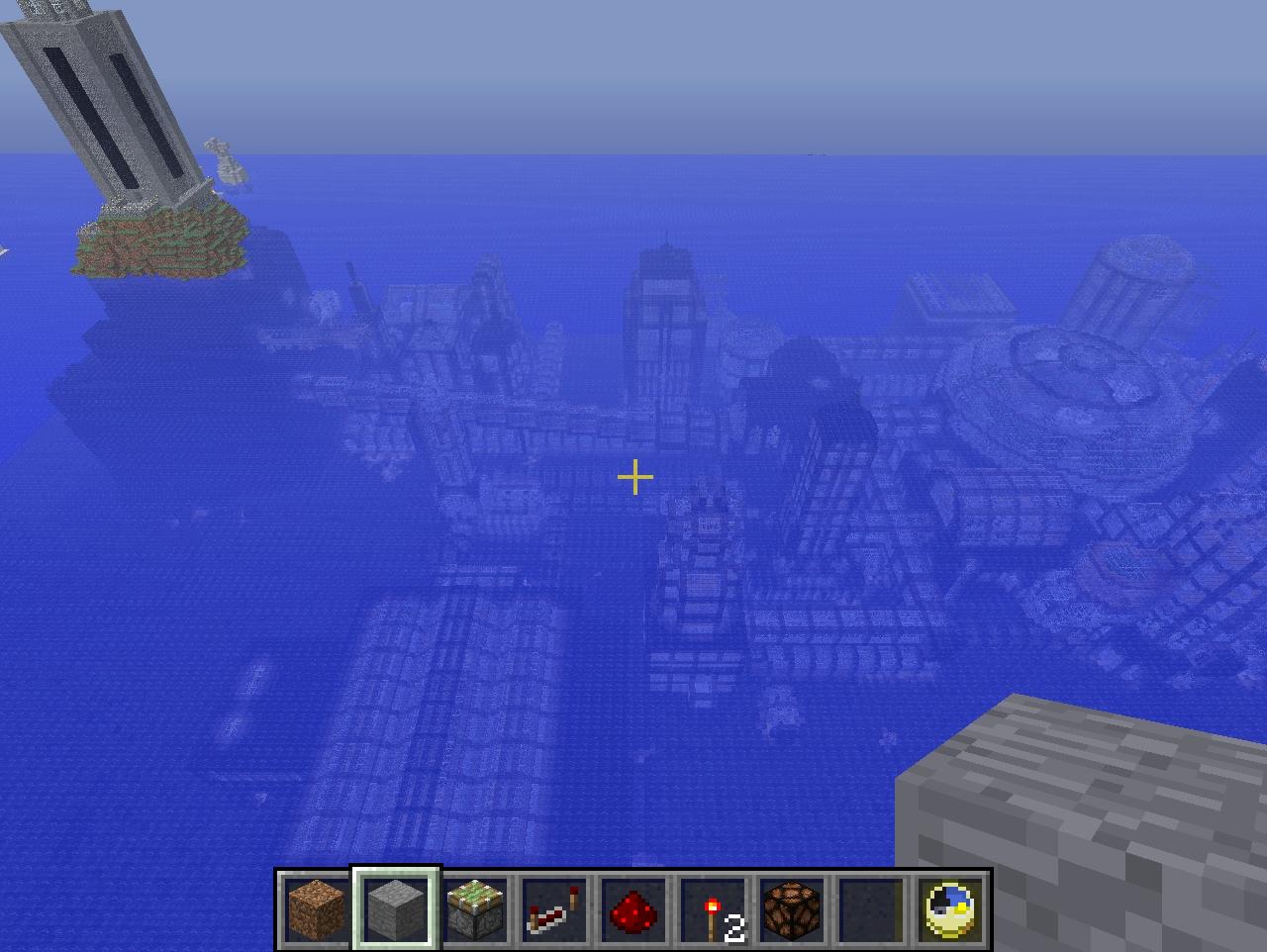 Multi-World Minecraft Map