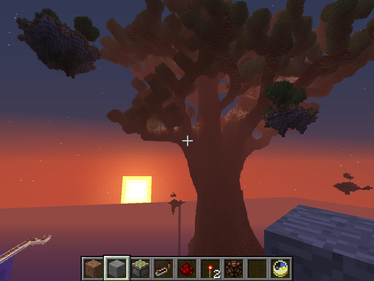 Multi-World Minecraft Map