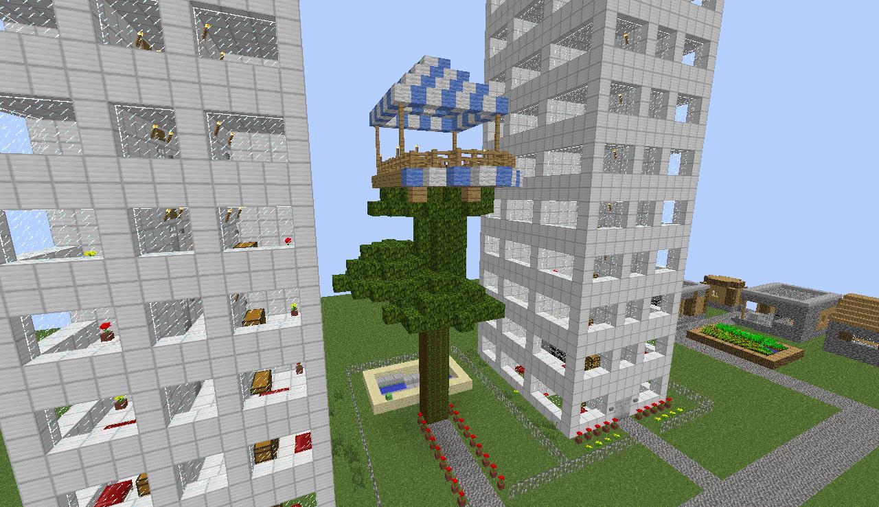 Double Tower Download Minecraft Map