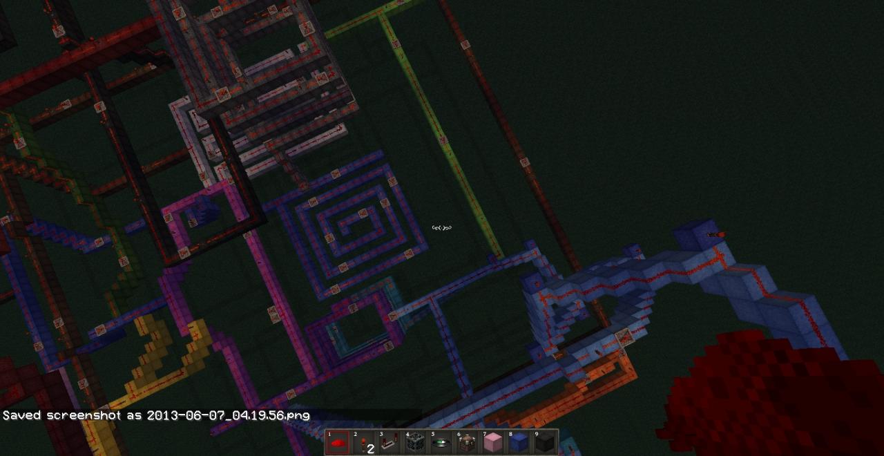 a cool redstone wool thing Minecraft Map