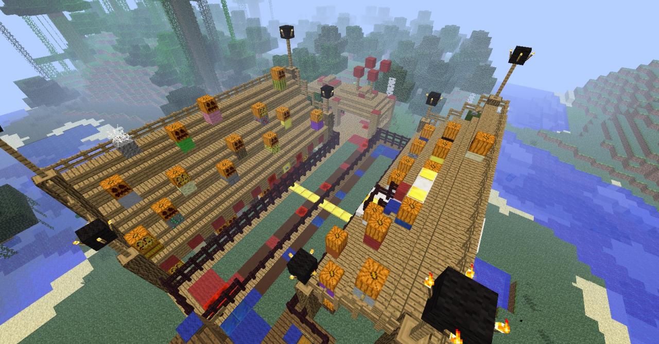 Minecraft Jousting PVP for snapshot 13w22 Minecraft Map