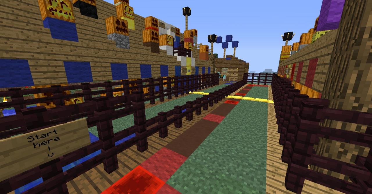 Minecraft Jousting PVP for snapshot 13w22 Minecraft Map