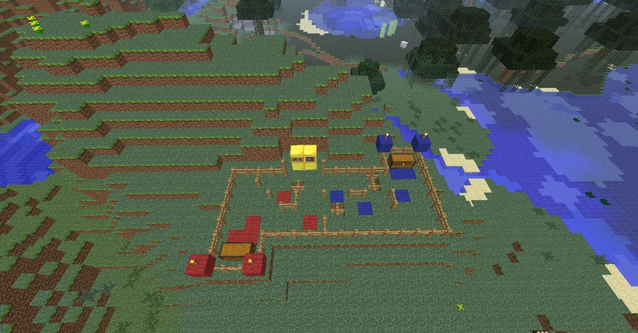 Minecraft Jousting PVP for snapshot 13w22 Minecraft Map