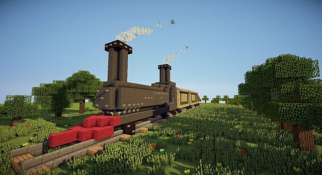 Thrivus Train (Small Passenger Train) Minecraft Map