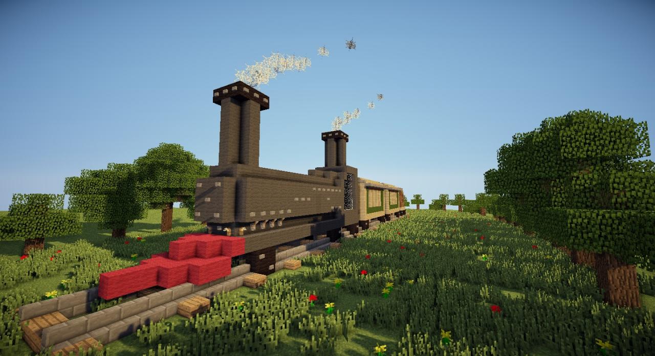 Thrivus Train (Small Passenger Train) Minecraft Map