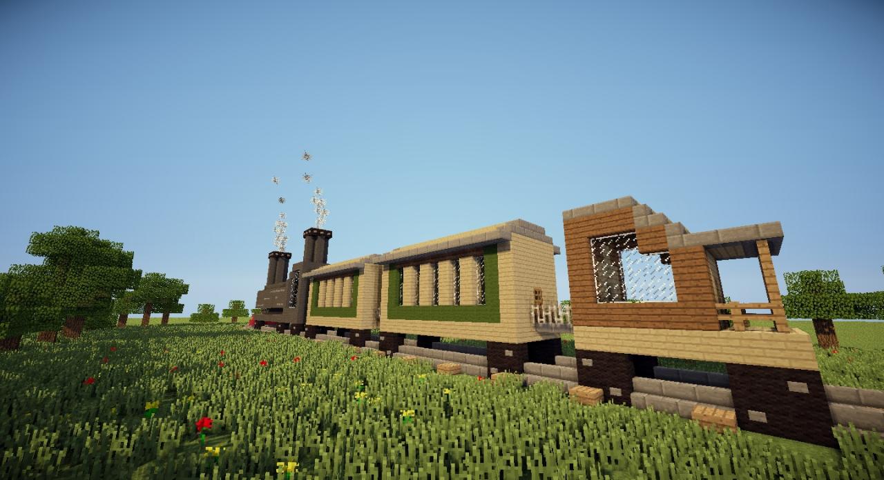 Thrivus Train (Small Passenger Train) Minecraft Map