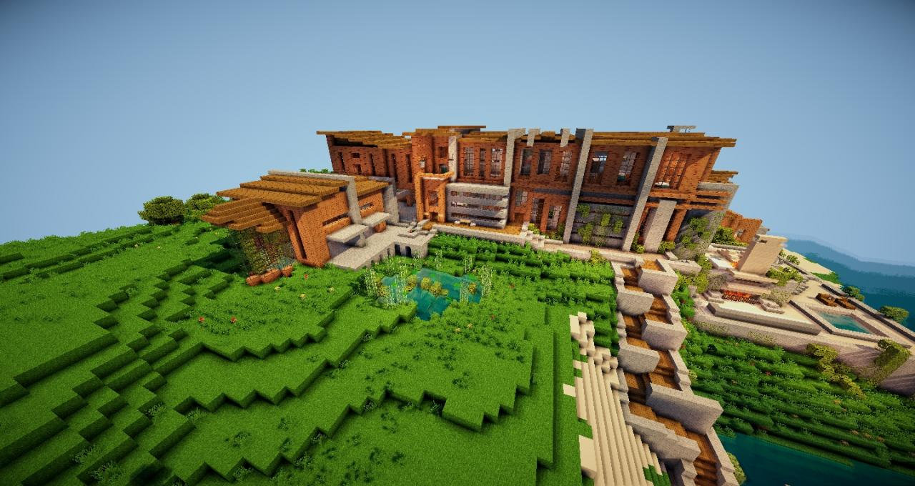 2 Peak Mansion Minecraft Map