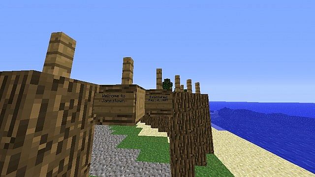 America: 1607-Jamestown Minecraft Map