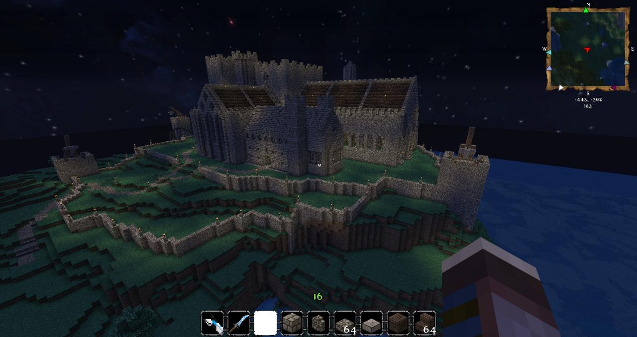 The Rock of Cashel restoration project Minecraft Map