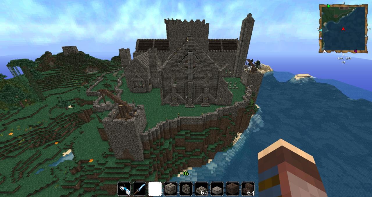The Rock of Cashel restoration project Minecraft Map