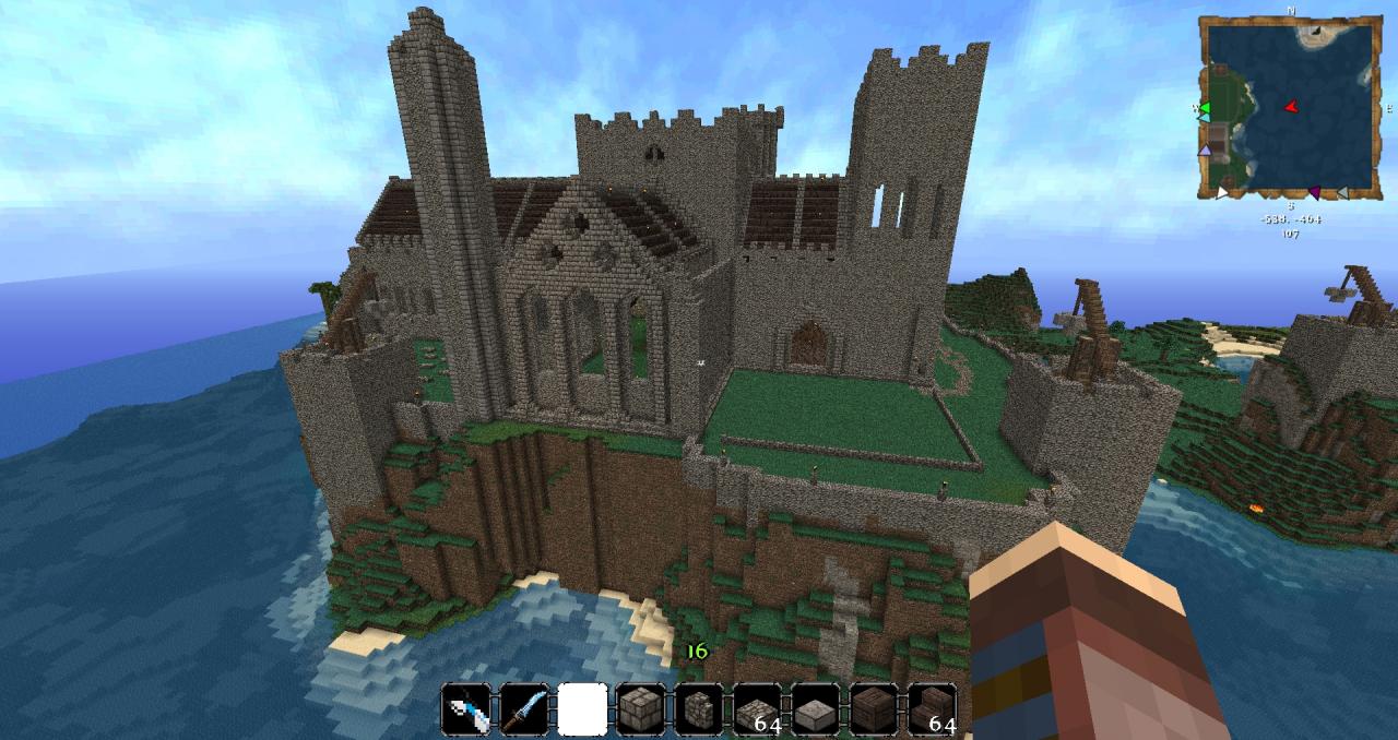 The Rock of Cashel restoration project Minecraft Map