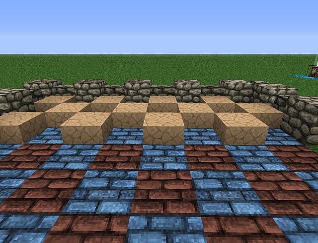 Checkers in Minecraft Minecraft Map
