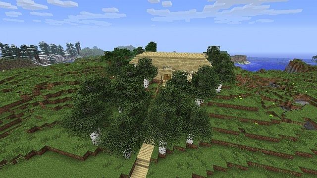 Island House Minecraft Map