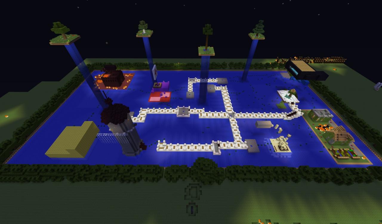 Islands PvP map Minecraft Map
