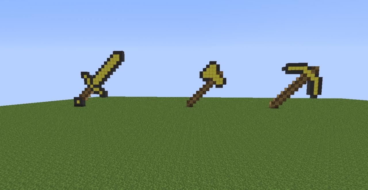tools and armour museum Minecraft Map
