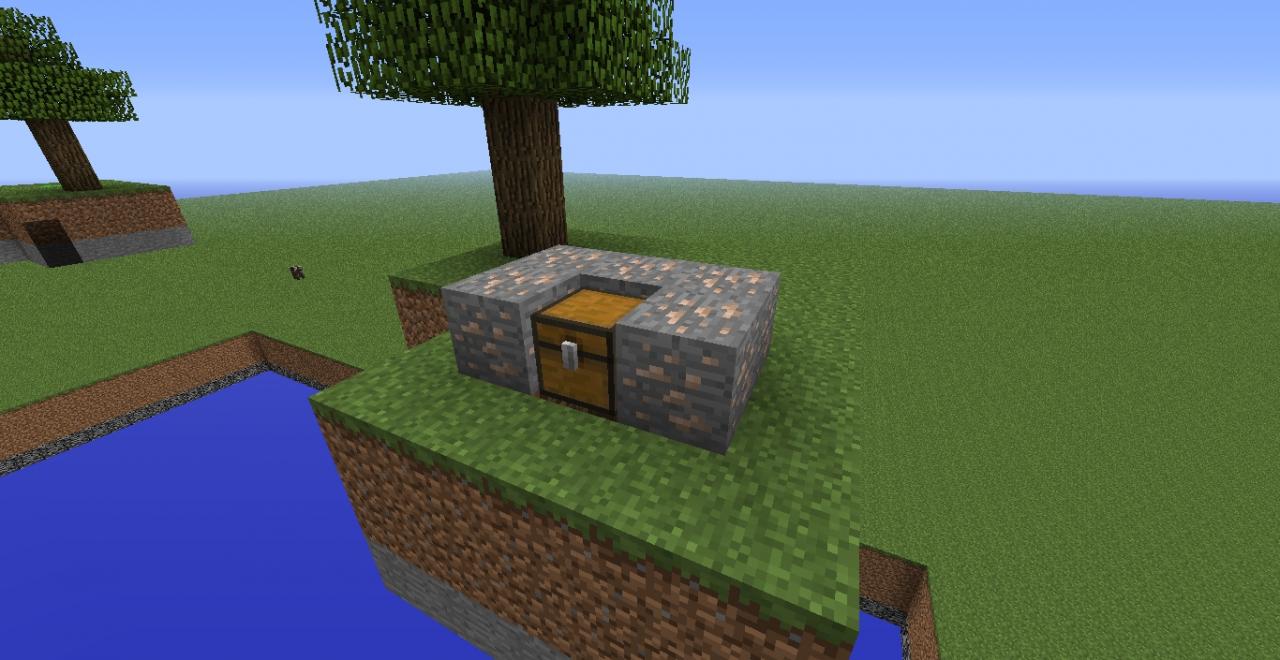 Minigame: 4 Islands Minecraft Map