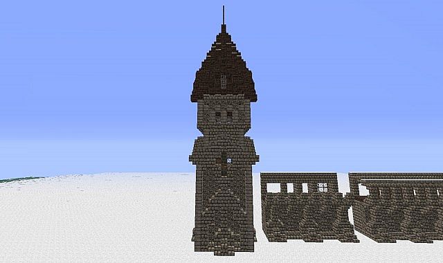 Gothic/Medieval Tower Minecraft Map