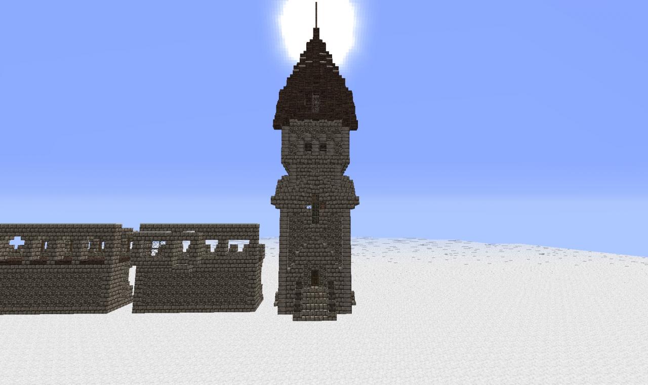 Gothic/Medieval Tower Minecraft Map