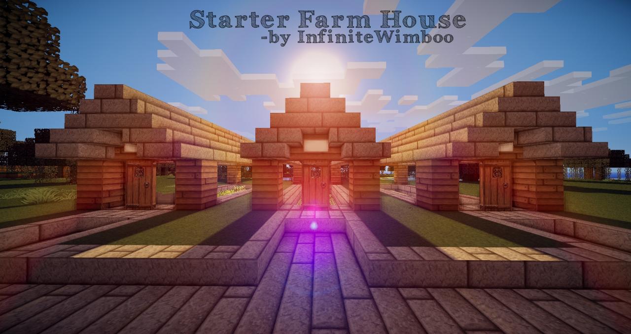 Moderatly Sized - FarmHouse Minecraft Map