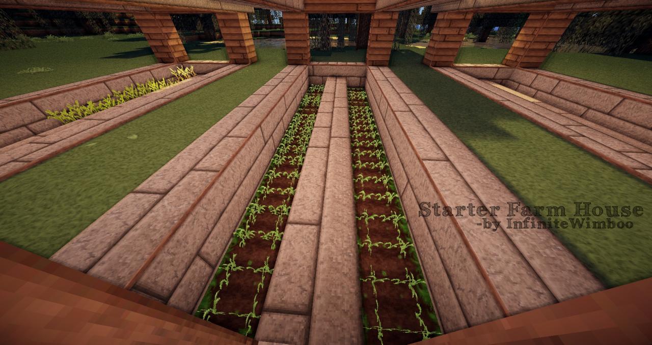 Moderatly Sized - FarmHouse Minecraft Map