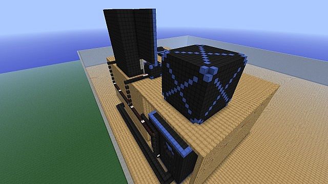 Redstone "Computer" with Music Minecraft Map