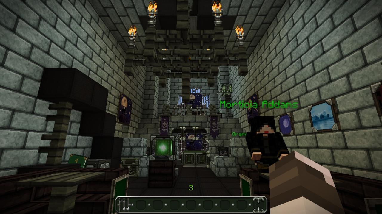 The Addams Family-Home/House! Minecraft Map