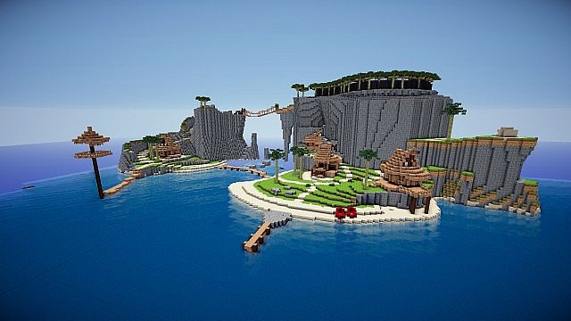 Outset Island - Wind Waker (Exact Replica) Minecraft Map
