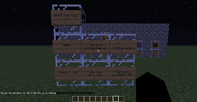 How-To: Infinite Water Sources Minecraft Project